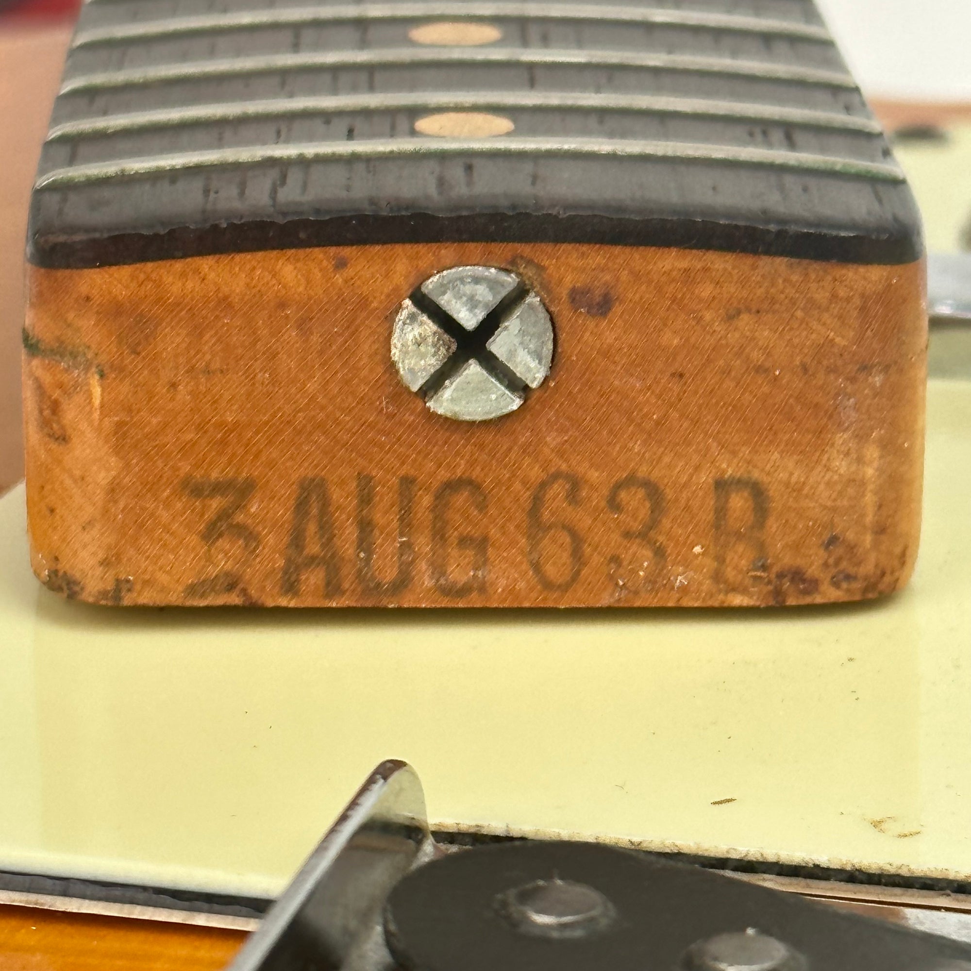 1963 Fender Custom Telecaster - Black Book Guitars